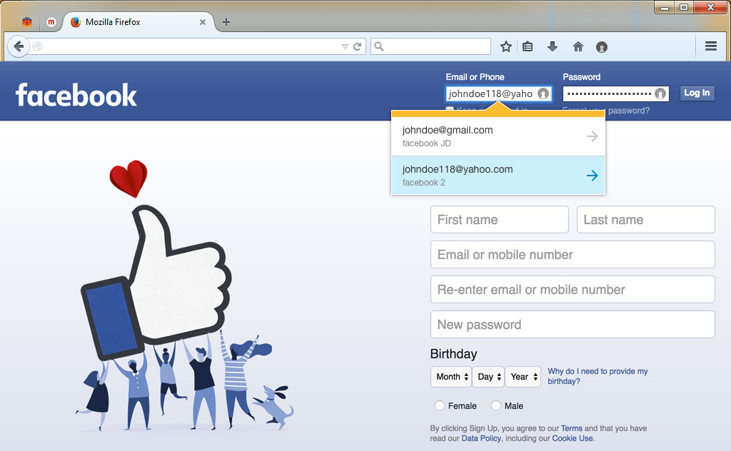 Contextual Login Ui Positioning Cameron Xavier Coleman Denver Co